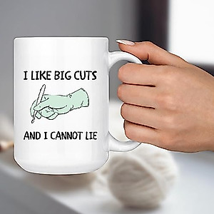 Best Gift For Scalpels and Surgeons Doctors Operated Humor 11oz 15oz White Coffee Mug