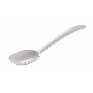 Gourmac Mini White Melamine Spoon, Set of 2 by Gourmac