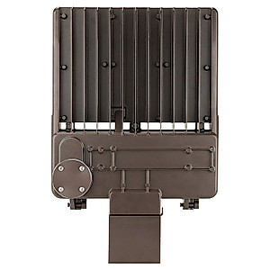 100W LED Pole Light with Photocell - 120-277VAC - 4000K - IP65 LED Shoebox Light - Wall Mount LED Parking Lot Light, 14200 Lumens, 0-10V Dimmable, UL Listed - DLC Premium Listed - 5 Years Warranty