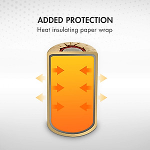 Tenergy NiCd SubC 2200mAh Paper Wrapped Rechargeable Battery Flat Top with Tabs, 15 Pack