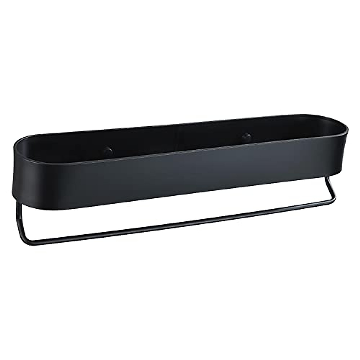 Durable Floating Shelves Wall Shelf Towel Rack Support Organizer Storage Wall Mounted for Home Bathroom Perfumes, Spice Shampoo, x9.5x6cm Bar