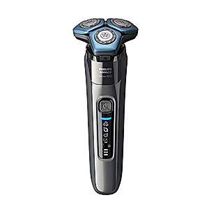 Philips Norelco Shaver 7100, Rechargeable Wet & Dry Electric Shaver with SenseIQ Technology and Pop-up Trimmer S7788/82