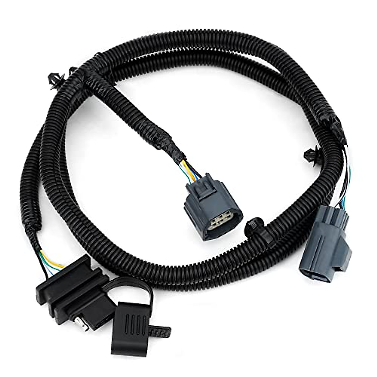 Stanbroil 65 Inch Trailer Hitch Wiring Harness Kit Compatible with 2007-2017 Jeep Wrangler JK Models