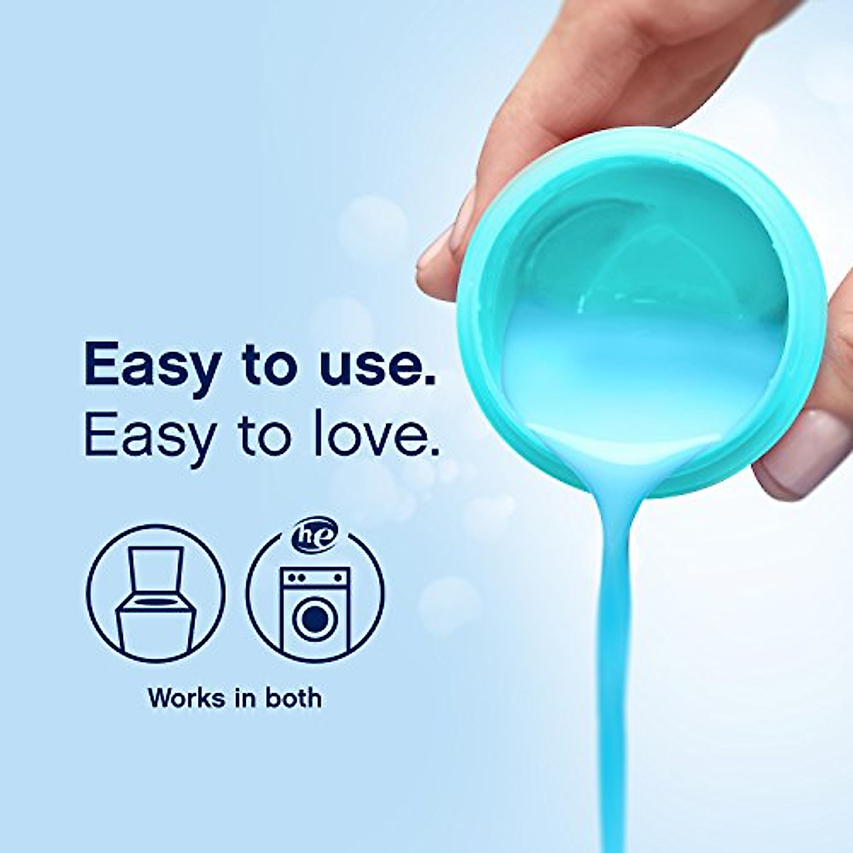 Downy Ultra Laundry Fabric Softener Liquid, Cool Cotton Scent, 103 Fl Oz, 120 Total Loads