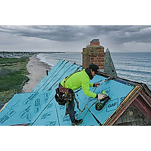 STINGER CN100B Pneumatic Cap Nailer, 1" Cap Diameter, 1" Nail Length, Collated Cap Nails for Roofing Underlayment & House Wrap (0136252)