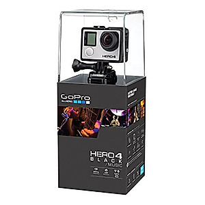 GoPro HERO4 Black 4K Camera/ Music Edition