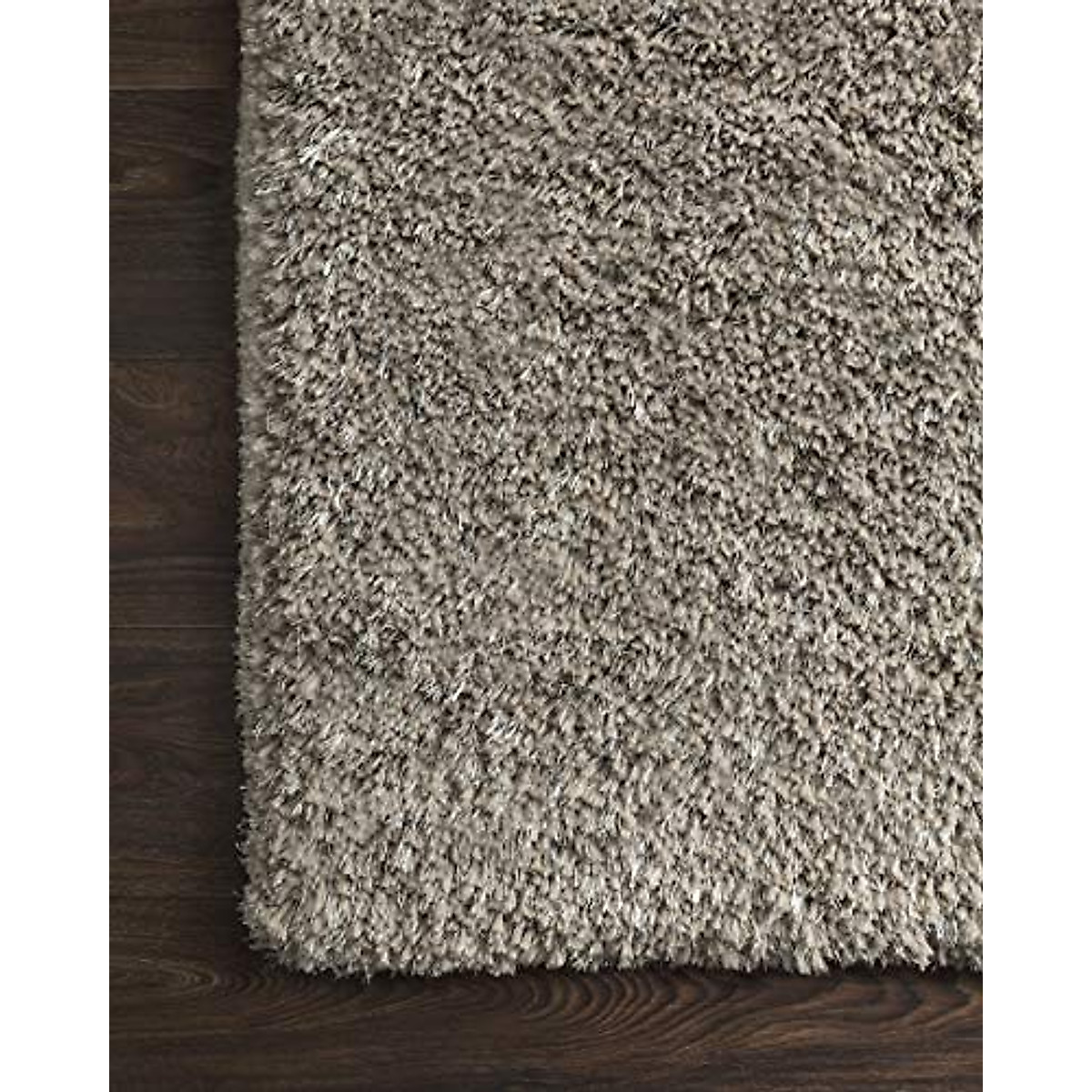 Loloi II Mila Shag Collection MIL-01 Taupe 2'-3" x 3'-9" Accent Rug