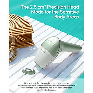 INNZA IPL Hair Removal Device for Women and Men at Home,Permanent Hair Remover Machine with 1 Attachment,10 Energy Levels,24J High Energy Hair Removal Handset for Face Bikini Line Armpit Back,Corded