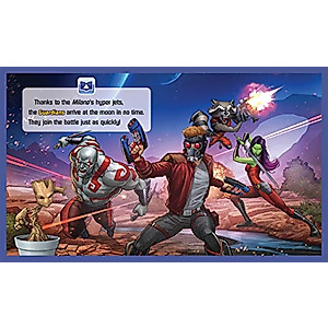 Marvel Super Heroes Spider-man, Avengers, Guardians, and More! - Me Reader Electronic Reader with 8 Book Library - PI Kids