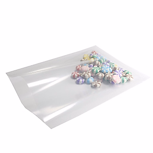 100PCS Clear Food Storage Vacuum Sealable Open Top Bags w/Tear Notches 6x9cm (2.3x3.5")
