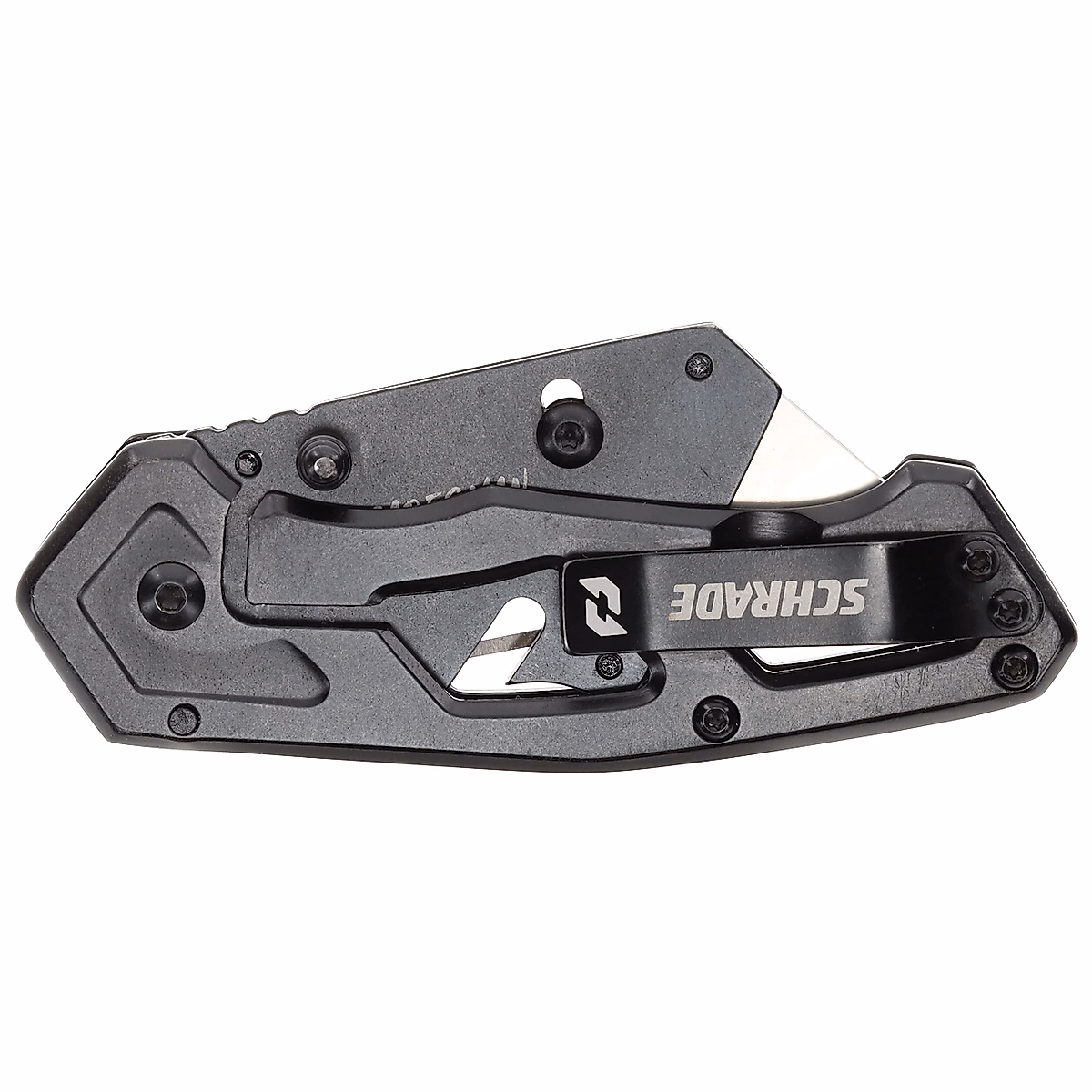 Schrade Delta Class Tradesman Folder 6in with 2.25in Utility Blade and Stainless Steel Handle for EDC and Work