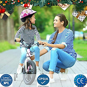 Toddler Helmets Kids Girl Boy Bike Helmet Muti-Sport Adjustable from Toddler Kids to Youth CPSC Certificated