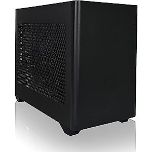 AVGPC Q-Box Mini Series PC - AMD Ryzen 5 5600G Cezanne 6-Core 3.9 GHz with AMD Radeon Graphics Gaming Cooler 16 GB DDR4 1TB SSD Windows 10, Black