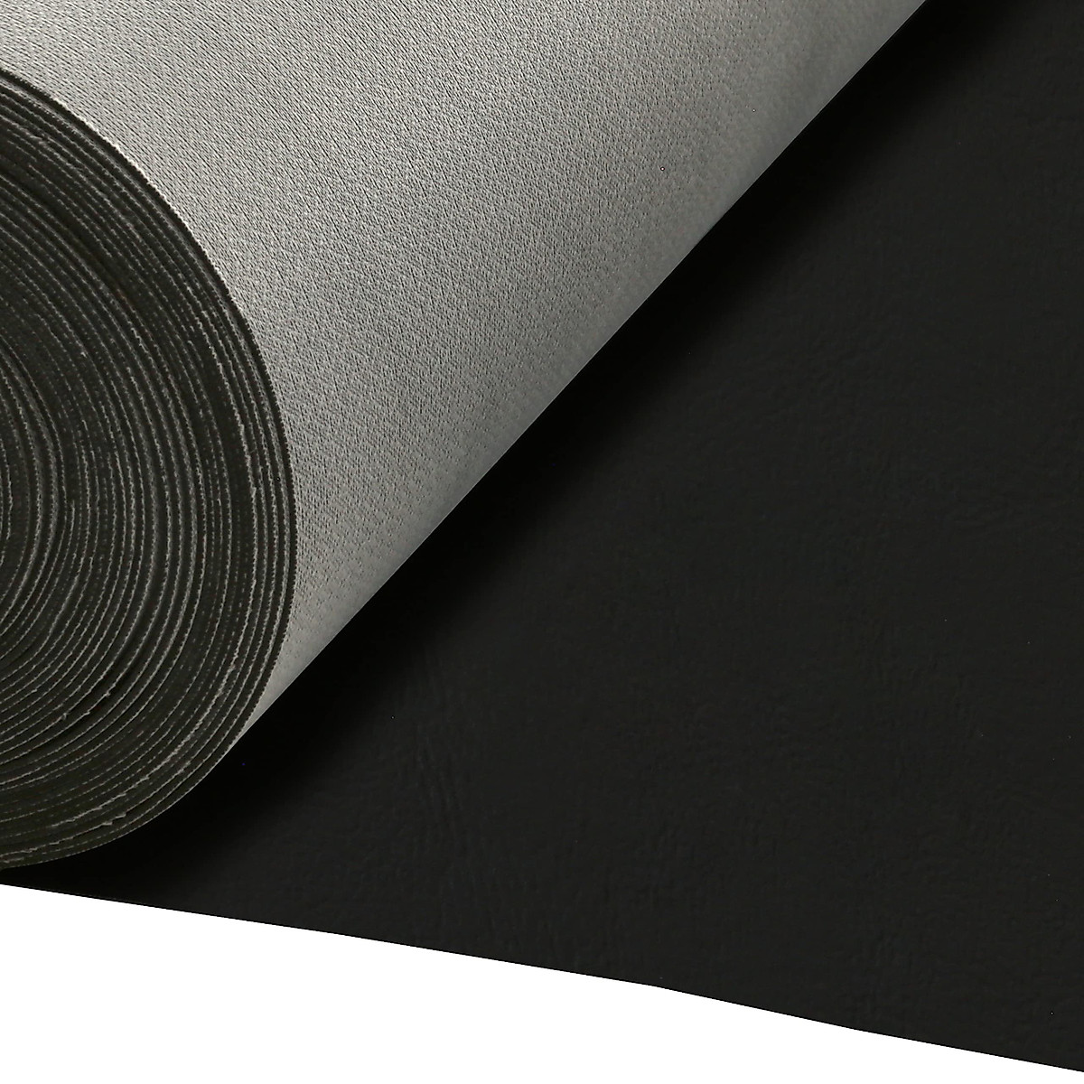 Marine Vinyl Upholstery Fabric Black 54" Wide by The Yard Boat Auto