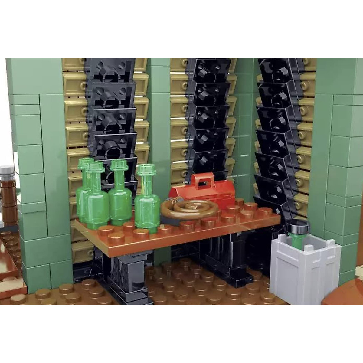 General Jim's Ship Repair Yard Fisherman's Harbor Town Series Street View Architecture 3281 Piece Detailed City Modular Building Block Bricks Model or Playset for Teens and Adults