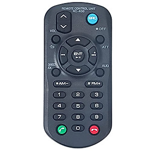 RC-406 Replacement Remote Commander fit for Kenwood CD Receiver DPX503BT KMM-BT328 DPX524BT KMM-BT228U DPX504BT DPX593BT KDC-BT360U KMM-BT328U DPX540BT KMM-BT260U KMR-M328BT KMM-X704 KDC-161URM