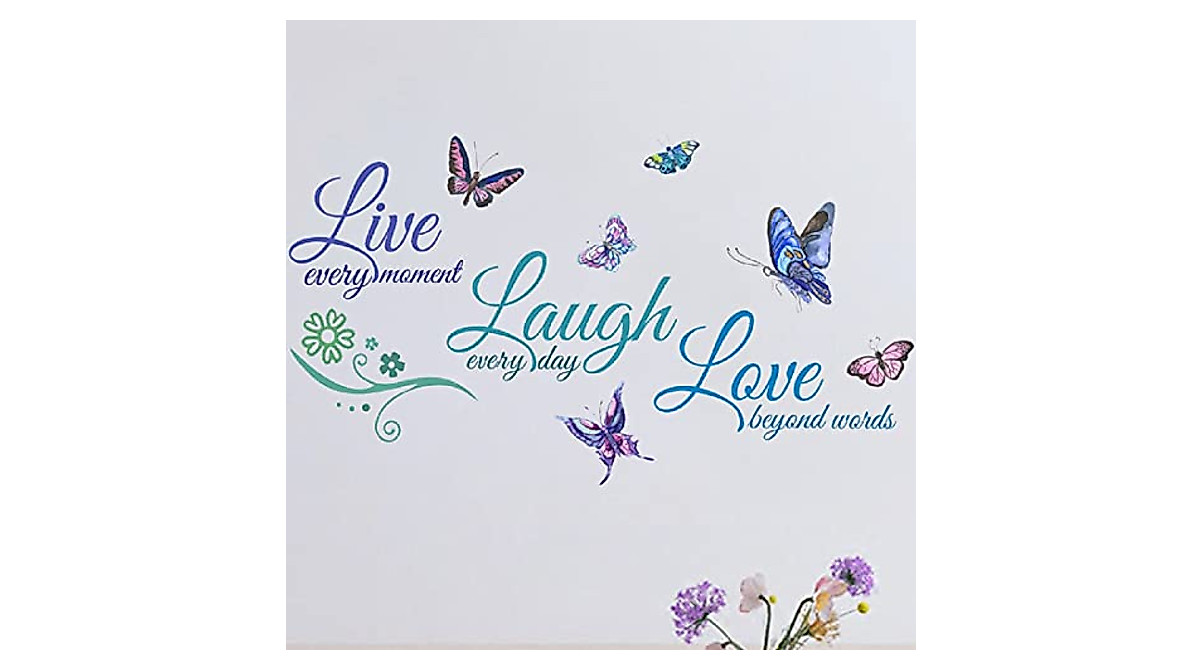 Live Laugh Love Wall Decals - Motivational Home Decor