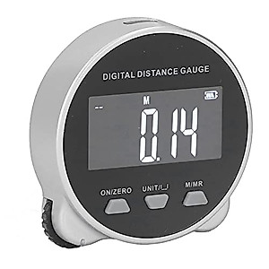 Digital Tape Measure, 656 Ft High Accuracy Electronic Rolling Ruler with LCD Display, Electronic Ruler Distance Rolling Measuring Tool for Flat Curved Diameter Odd Shape