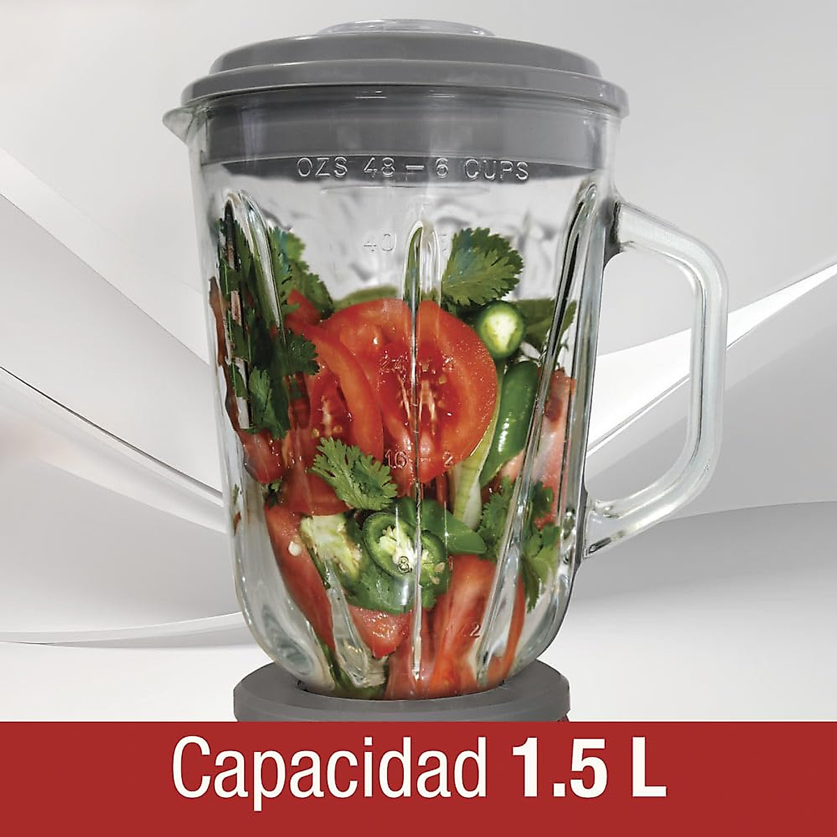 Koblenz 51oz. Gourmet Blender, Salsa Mixer, Smoothie, 10-Speed 4 Blades with 2 Pulse Function
