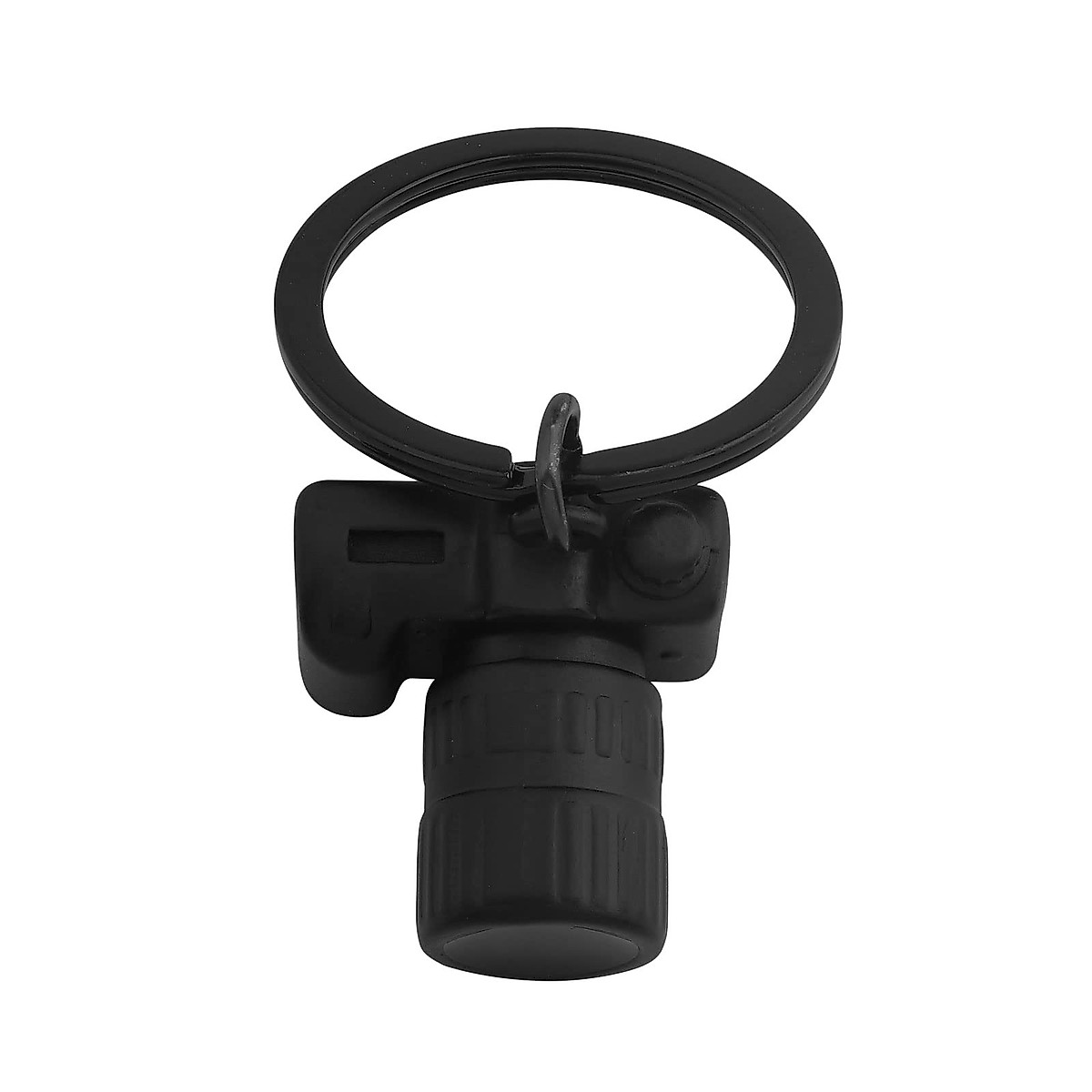 FUSTMW Photographer Gift Camera Keychain Photography Gift Black Camera Charm Jewelry Gifts For Photographer Lovers (camera message crad)