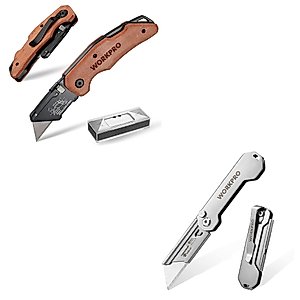 Folding Utility Knife- Mini + Heavy Duty