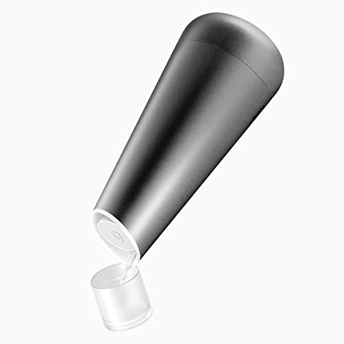 Quip Refillable Mouthwash Starter Kit, 4X Concentrate, Alcohol-Free, Kills Bad Breath Germs, Helps Prevent Cavities, Mint - Slate Metal, 1, 4.0 Fl Oz (920-00117)