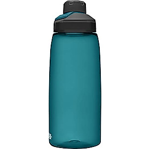 CamelBak Chute Mag BPA Free Water Bottle with Tritan Renew - Magnetic Cap Stows While Drinking, 32oz, Lagoon