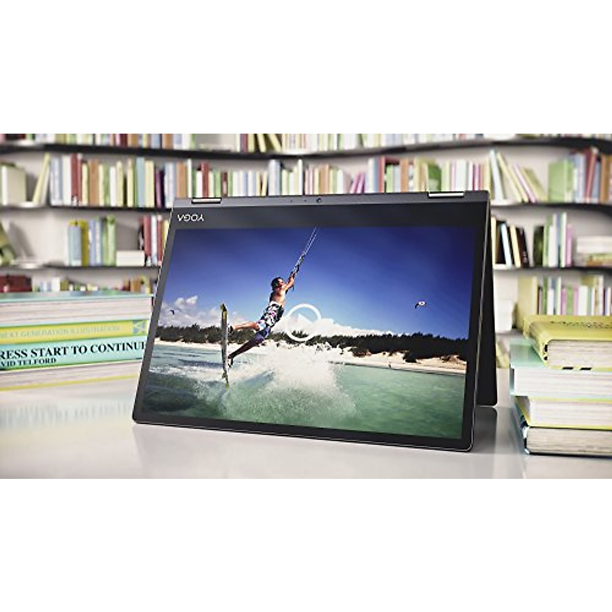 Lenovo Yoga A12 Tablet (2 in 1), 12.2" HD (1280x800) IPS, Intel Atom x5-Z8550 Processor, 2GB RAM, 32GB eMMC SSD, Android 6.0, Color: Gunmetal Grey