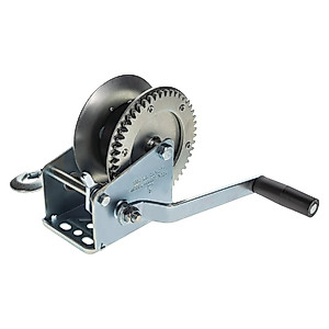 Reese Towpower 74329 Trailer Winch,Silver