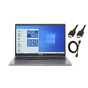 Asus VivoBook 15 15.6'' FHD High Performance Touchscreen Laptop Intel Core i3-1115G4 20GB DDR4 RAM 512GBSSD Intel UHD Graphics Windows 10 Home in S Mode with HDMI Cable Bundle Gray 15-15.99 inches