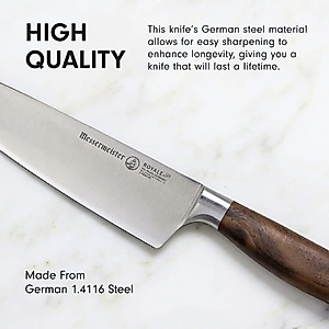 Messermeister Royale Elite 11-Piece Next Level Block Set - Includes 6 Speciality Knives, 4 Steak Knives & Knife Block