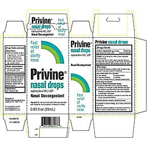 Privine Nasal Drops-0.83 oz (Pack of 2)