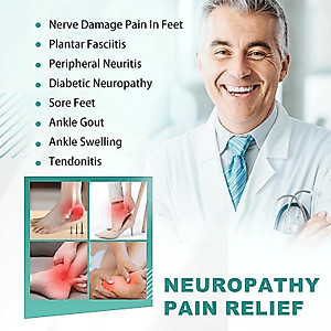 AGERALIY 2 Pairs Upgraded Neuropathy Socks - 20-30mmHg Compression Socks for Men&Women,Ankle Brace Plantar Fasciitis Socks for Arch Support,Achilles Tendonitis,Foot Edema & Fatigue(Black+White,L/XL)