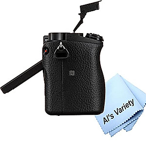 Sony a6400 Mirrorless Camera with 16-50mm Lens + 64GB Memory + Case+ Steady Grip Pod + Tripod+ Software Pack + More (30pc Bundle)