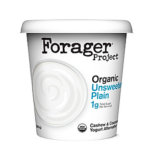 Forager Project Cashewmilk Yogurt, Unsweetened Plain, 24-Ounce