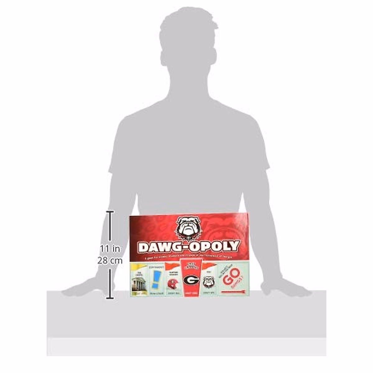 Late for the Sky University of Georgia Dawgopoly Red, Black