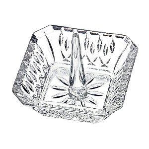 H&D HYALINE & DORA H&D Crystal Ring Holder Dish