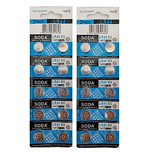 GP A76 LR44 AG13 Alkaline Cell 1.5V Alkaline Button Cell Battery (20 pcs.) BX-Q153-E9HQ