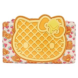Loungefly Sanrio Hello Kitty Breakfast Waffle Flap Wallet