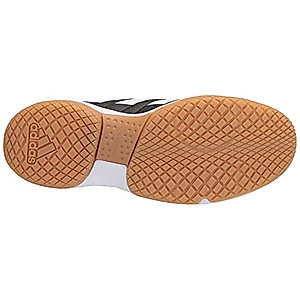 adidas Women's Ligra 7 Track and Field Shoe, Black/White/Black, 8