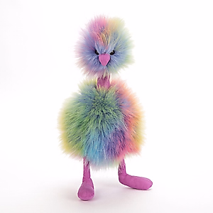 Jellycat Rainbow Pom Pom Stuffed Animal, Medium, 13 inches