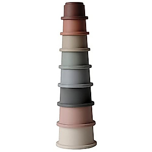 mushie Stacking Cups Toy | Made in Denmark (Original)