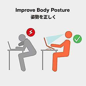 MOFT Invisible Slim Laptop Stand, Adhesive and Reusable, Adjustable Perfect Viewing Angles, Compatible with Laptops Up to 15.6", (Starry Grey)