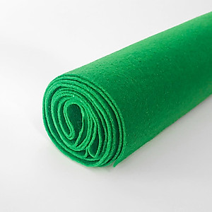 Misscrafts Acrylic Felt by The Yard White Felt Sheets 1 X 2 Yard Nonwoven Fabric Squares Soft for for Crafts Patchwork Sewing DIY Costumes (White)