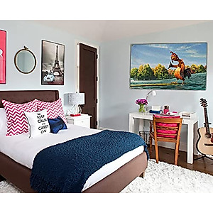 BDHTYU Chicken Flag 3x5 Ft Funny Flags for College Dorm Room Guys Double Sided Meme Flags Man Cave Bedroom Wall Art Decor Banner Gifts