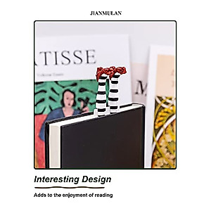 Witch Bookmark Ruby Shoes Bookmark Halloween Home Decor Wizard Funny Ideal Gift for Bookworm and Book Lover Thanksgiving Christmas Women Men…