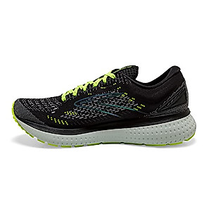 Brooks Women's Glycerin 19 Neutral Running Shoe - Black/Nightlife/Spa Blue - 11