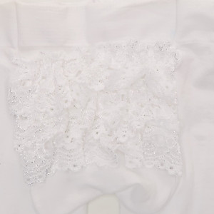 Jefferies Socks Baby Girls' Newborn Microfiber Rhumba Tights, White, 0-6 Months