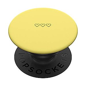 Cute Yellow Aesthetic PopSockets Swappable PopGrip