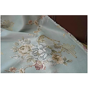 XMTXZYM 2 Meter Retro Yarn Dyed Jacquard Fabric Women's Autumn Winter Dress DIY Sewing Fabric